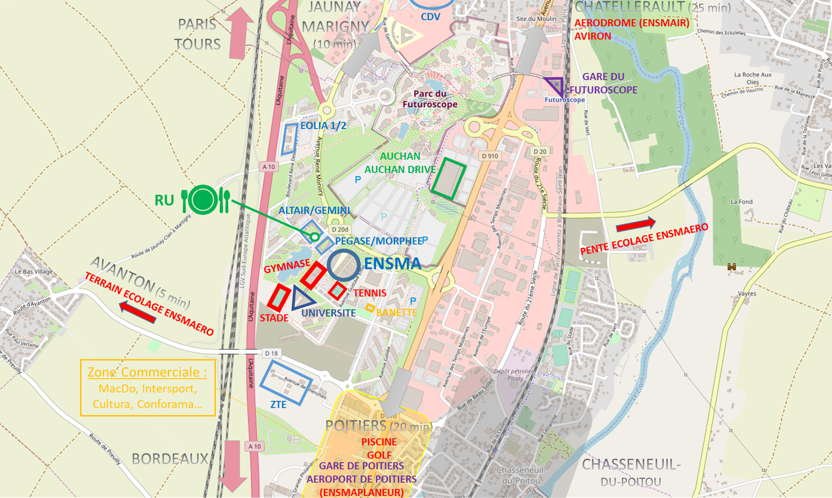 Vie sur le campus – BDE de l'ISAE-ENSMA